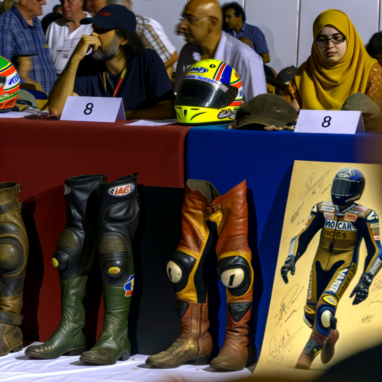 Record-Breaking MotoGP Auction: Vinales' Bike and Rossi's Helmet Among ...